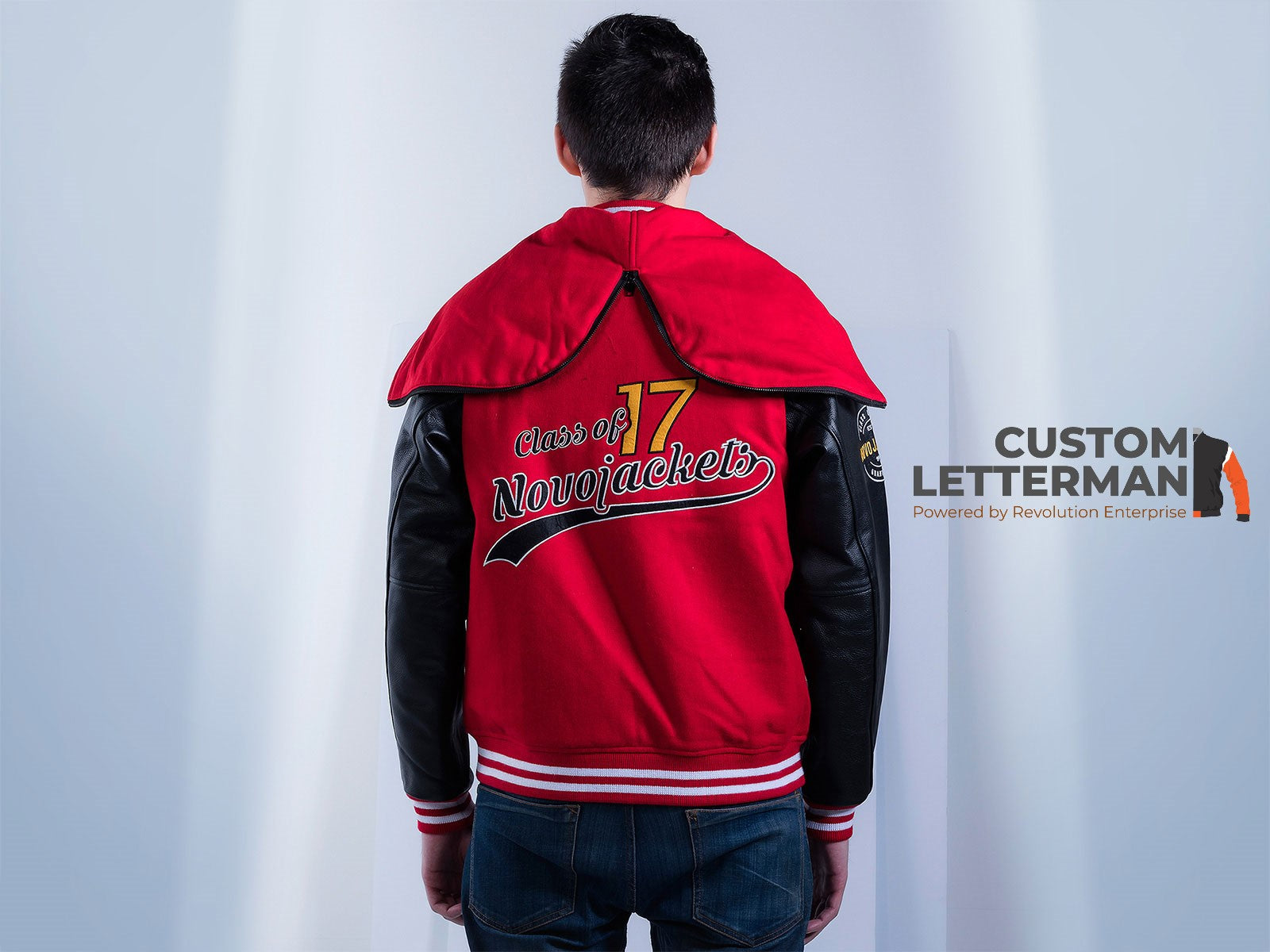 Embrace Style with Varsity Statement | Hooded Varsity Jacket – Custom ...